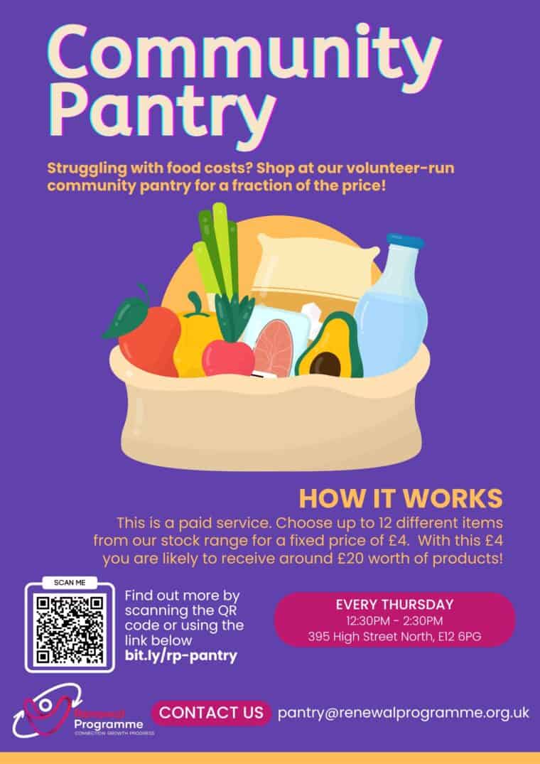 Community Pantry - The Renewal Programme